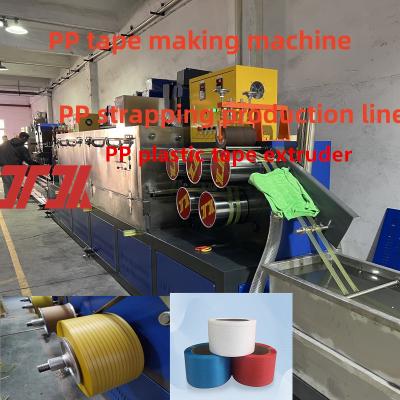 China 2-12 Strips PP Strapping Band Production Line Automatic Making Machine 260-300m/min for sale