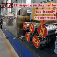 China PLC Control Polypropylene PP Strap Production Machine Six Strap Output 360-380kg/H for sale
