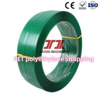 China 9-25mm PET Plastic Steel Strapping Roll 20kg Green High Strength Packing Belt Custom Specs for sale
