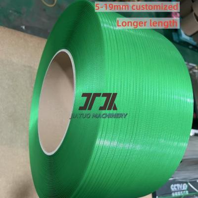 China Custom PP Strapping Roll 5-19mm Width 0.4-1.2mm Thickness Plastic Packing Belt for Industrial Bundling for sale