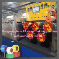 China 5-19mm PP strap production line with unique screw 4nets automatic screen changer for sale
