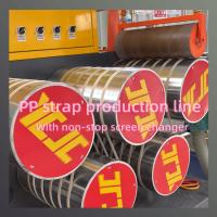 China PP Packing Strap Extruder Production Line With Unique Screw And Automatic Winder for sale
