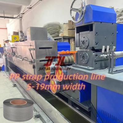 China PP Plastic Strapping Band Belt Making Machine 200KG Barrel Automatic Winder 4 Straps 6-7T/Day for sale