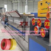 China Custom Logo Printed Polypropylene PP Plastic Strap Packing Belt For Box Packing for sale