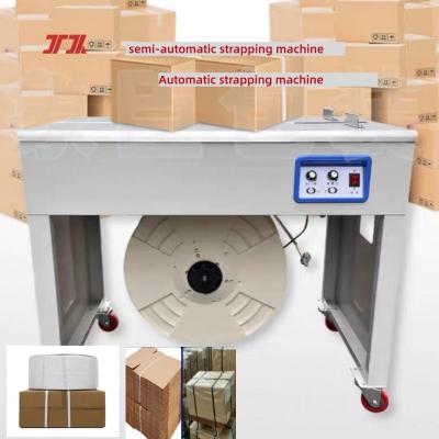 China Semi-Automatic Strapping Machine 220V 50/60Hz for PP PET Straps 6-15mm for sale