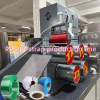 China PET PP Packing Strap Band Extrusion Line 250-300m/min Speed 5-19mm Width for sale