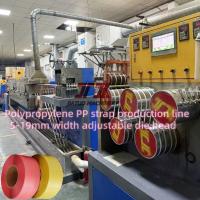 China 5-19mm PP Strap Extrusion Machine 80-500kg/H Automatic Screen Changer for sale