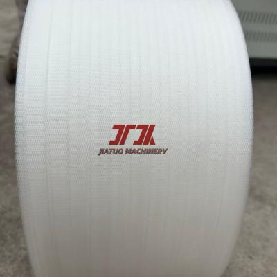China 12mm x 0.6mm Clear PP Strapping Belt Fully Automatic for Furniture Packing 120kg Pull Force for sale