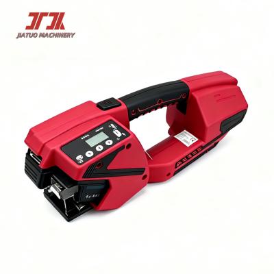 China 13-19mm Handheld Battery Electric Strapping Tool for PP PET Strap 4000N Tension for sale