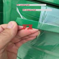 China 9-25mm 100% Recycled PET Plastic Strapping for Heavy Duty Industrial Packaging for sale