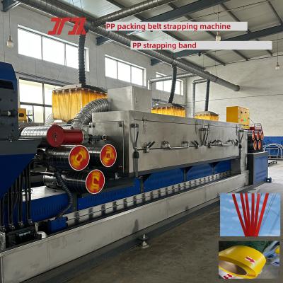 China PET PP Strap Making Machine, Single Screw PP strapping equipment with automatic winding machine for sale
