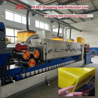 China PP packing strap making machine 5-19mm PP packaging belt production line Automatic screen changing device for sale