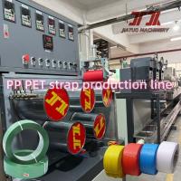 China 5-19mm New Polypropylene PP Packaging Strap Band Making Machine With Online Printing for sale