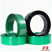 China PET Strapping 9-32mm Width 0.5-1.2mm Thickness Heavy Duty Cargo Packing Belt for sale