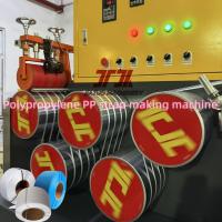 China PP Strap Making Machine 5-19mm Width 230-260kg/h Output for Automatic Strapping for sale