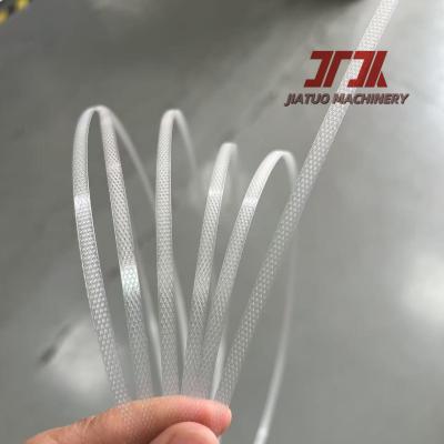 China 5mm Customized Printed Polypropylene PP Strap Blue Packing Belt With Good Straightness for sale