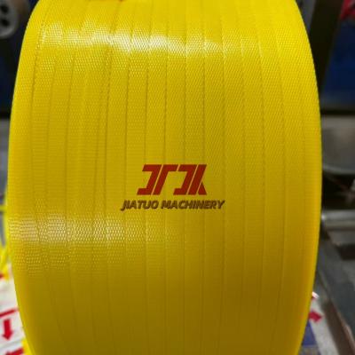 China 60-350Kgf PP Polypropylene Strapping Roll 5-19mm Width for Manual and Machine Packing for sale