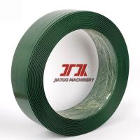China JIATUO 100% PET Bottle Flakes PET Strapping Roll 16mm x 0.7mm High Tensile Strength 450kg Pull for sale