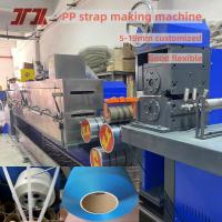 China PP PET Plastic Strap Making Machine Single Double Screw 80-500 kg/h PLC Control for sale