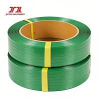China 9-32MM PET Strap Band Plastic Packaged Embossed Polyester Strapping For Packing for sale
