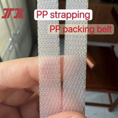 China 100% PP Polypropylene Strapping 5-15mm Packaging Belt for Automated Strapping Equipment for sale