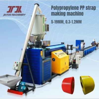 China 5-19mm Multi-line PP Strap Making Machine 100% Recycled Material 80-100kw for sale