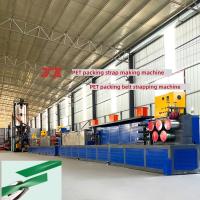 China Automatic PET Strap Manufacturing Machine 0.6-1.2mm PP PET Strap Extrusion Line 200kg/h for sale
