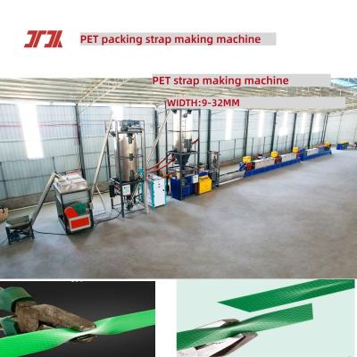 China High Speed PET Strapping Machine 9-32mm Width 150m/min Line Speed Automatic Screen Changer for sale