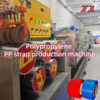 China 5-19mm PP Strapping Band Making Machine 220-250Kgs/H Double Station Winder for sale