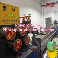 China Twin Screw PP Strap Production Machine 230-260kg/h for Sandwich Straps with Recycled Material for sale