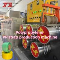 China Twin Screw PP Strap Production Machine 230-260kg/h for Sandwich Straps with Recycled Material for sale