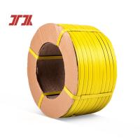 China 5mm Eco-Friendly PP Strapping 60-300kgf Tensile Strength for Cargo Packing Bundling for sale