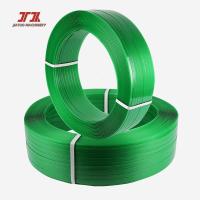 China 9-32mm High Tension PET Strapping Band 200-1000kgf Strength for Automatic Strapping Machines for sale