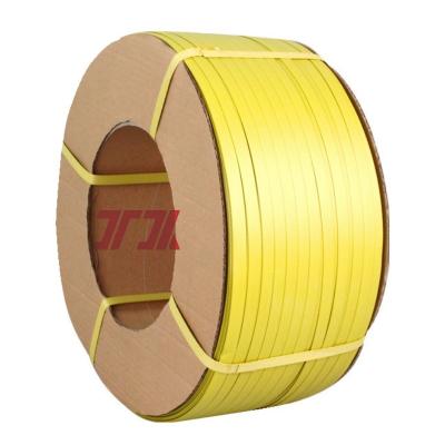 China 5-19mm Width 50-200kg Pull Strength Eco-Friendly Recyclable PP Strapping Roll for Warehouse Shipping for sale