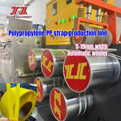 China 5mm Special Purpose PP Strapping Band Production Line 300m/min Running Speed for sale