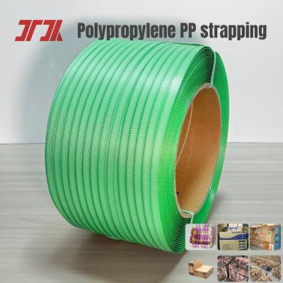 China 5-19mm Durable Embossed PP Packing Belt for Automatic Machine Industrial Strapping for sale