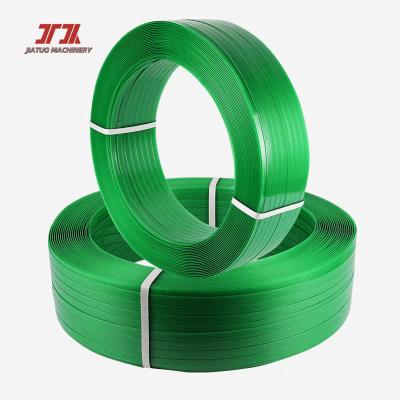 China 9-32mm PET Packing Straps Embossed Surface 200-1000kgf Tension Strength for Heavy Duty Industrial Packaging for sale
