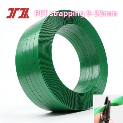 China 9-32mm PET Strapping Band High Tension Good Straightness for Automatic Strapping Machine for sale