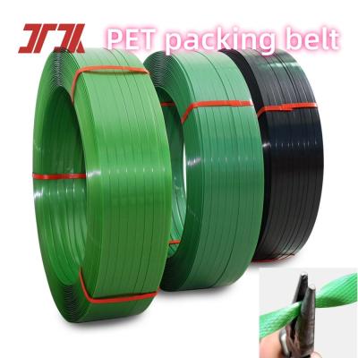China 9-32mm PET Strapping High Tension Good Straightness Eco Friendly Packaging Belt for sale