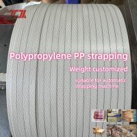 China New Raw Material PP Packing Belt 5-19mm Width High Straightness for Industrial Packaging for sale
