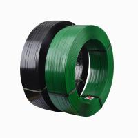China 9-32mm Width PET Plastic Strapping For Pallets Bundling Heavy Cargo Packaging for sale
