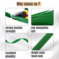 China 9-32mm Width PET Plastic Strapping For Pallets Bundling Heavy Cargo Packaging for sale