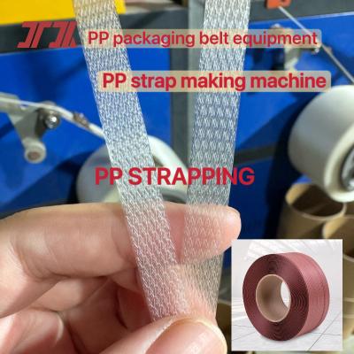 China PLC-controlled PP Strap Making Machine strapping band production line with 100% Recycled PP Materials for sale