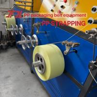 China High-Speed PP Strapping Production Line 5mm Strap Making Machine 100-600KG/H Extrusion Output for sale