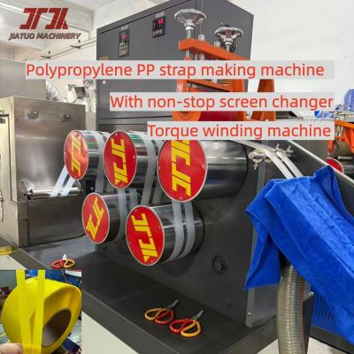 China Customizable 5-19mm PP Strap Production Line 380V with Automatic Winding Machine for sale