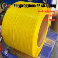 China Automatic PP packing belt  transparent 12mm PP packing belt for automatic strapping tools for sale