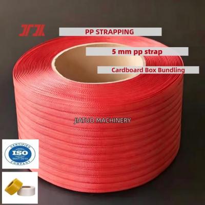 China High Tensile PP Strapping 12mm x 0.50mm for Fruit Bundling Lightweight Durable Packaging Belt for sale