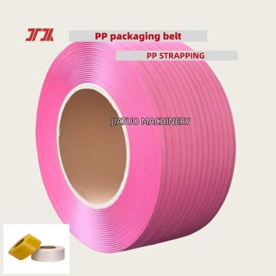 China 100% Polypropylene PP Packing belt  5mm PP Packing Straps for Automatic Strapping Machines for sale