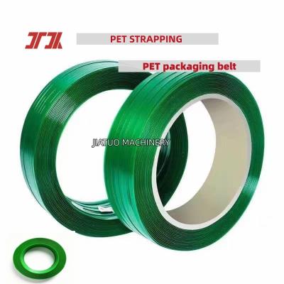 China High-speed PET strapping automatic 19mm PET plastic steel belt for manual strapping tools for sale