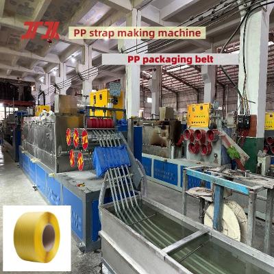 China Automatic PP PET packing equipment  high-speed PP packing belt production equipment with PLC control system for sale